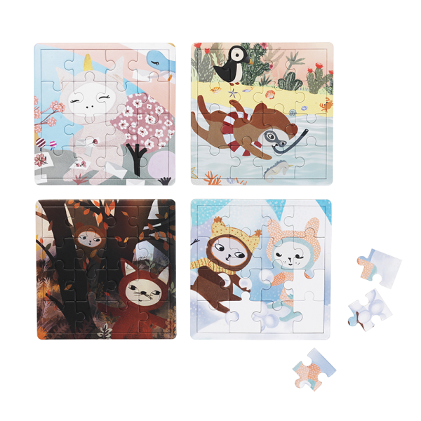 Puzzle Four Seasons - Set of 4 puzzles | Paddington Store