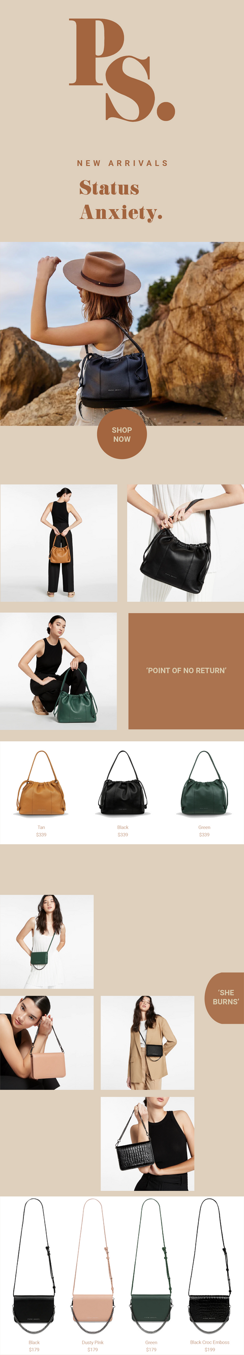 New Arrivals 'Status Anxiety' | Paddington Store