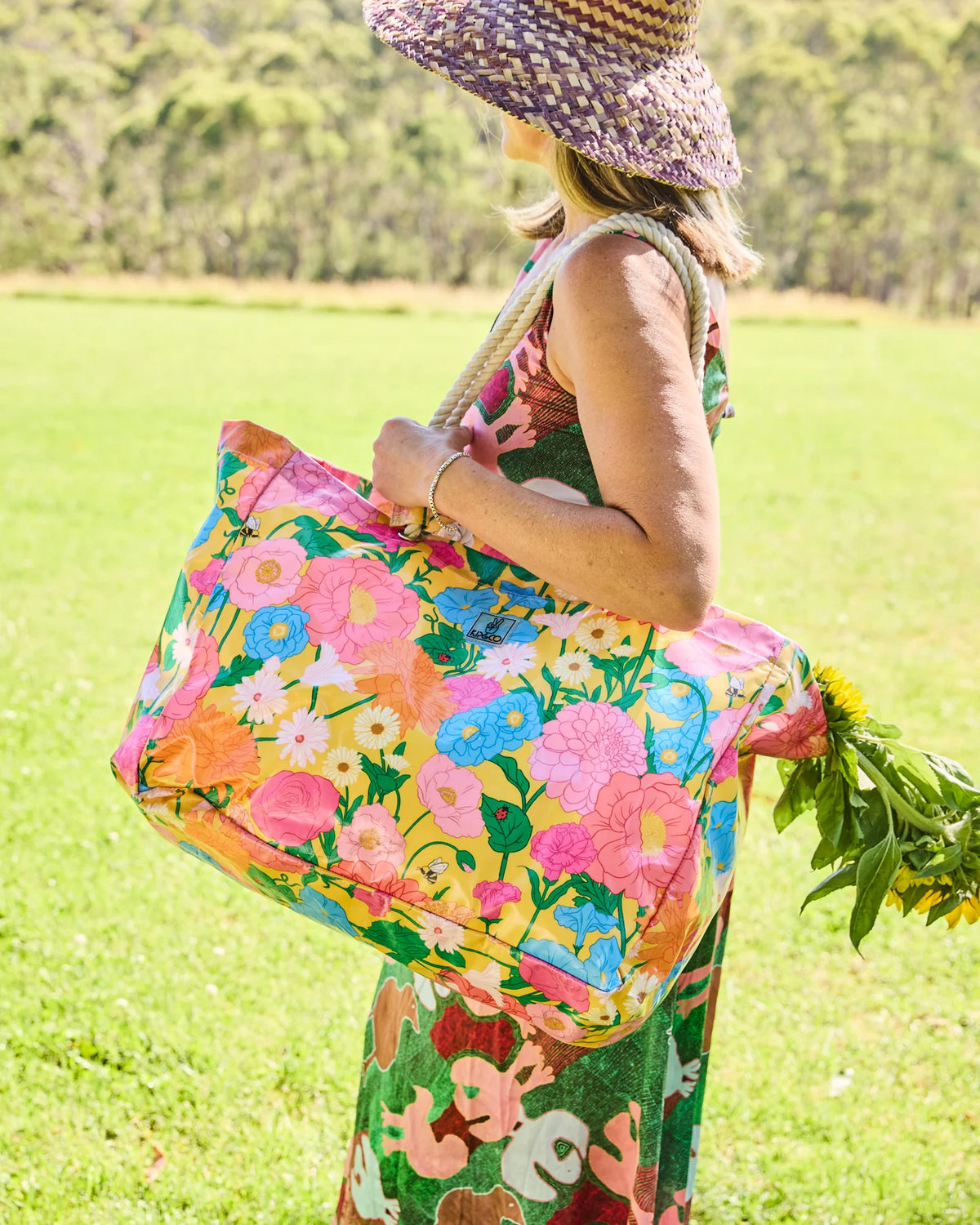 Carry All Bag - Follow The Sun Yellow | Paddington Store