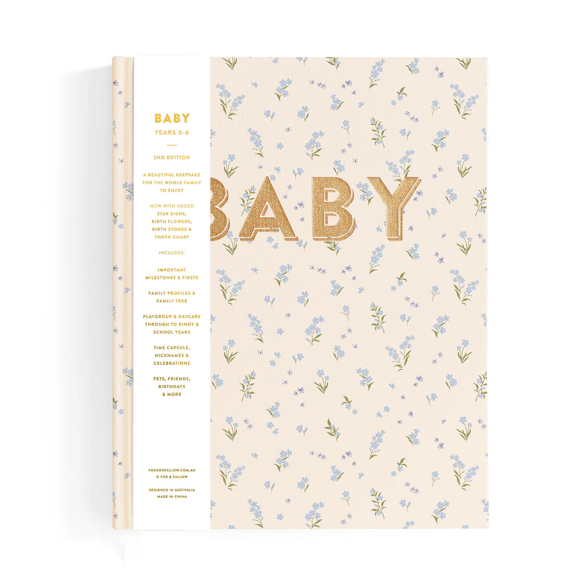 Baby Book - Forget-Me-Not | Paddington Store