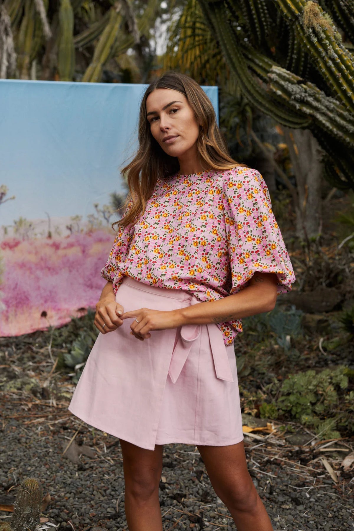 Lib Skirt - Candy Floss | Paddington Store