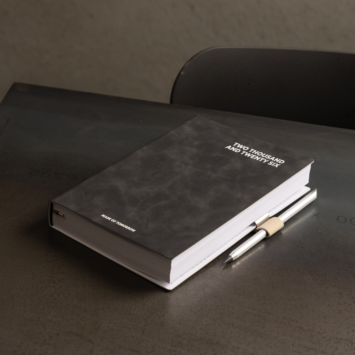 2026 A5 Daily Diary - Faux Leather - Onyx | Paddington Store