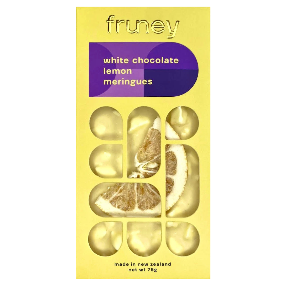White Chocolate and Lemon Meringues Bar | Paddington Store