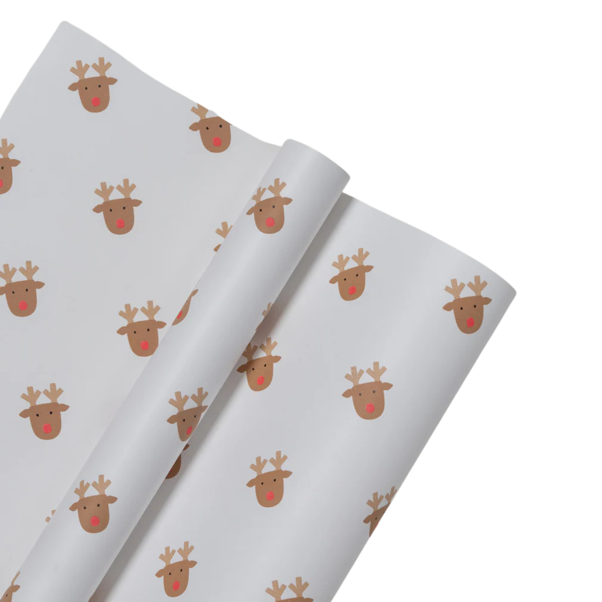 Christmas Gift Wrap Roll - Rudolph - Toffee | Paddington Store