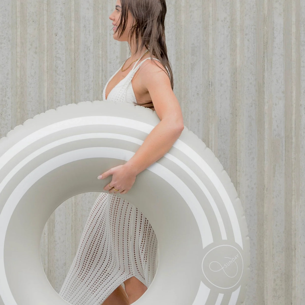 Sporty Oversized Pool Tube - Clay | Paddington Store