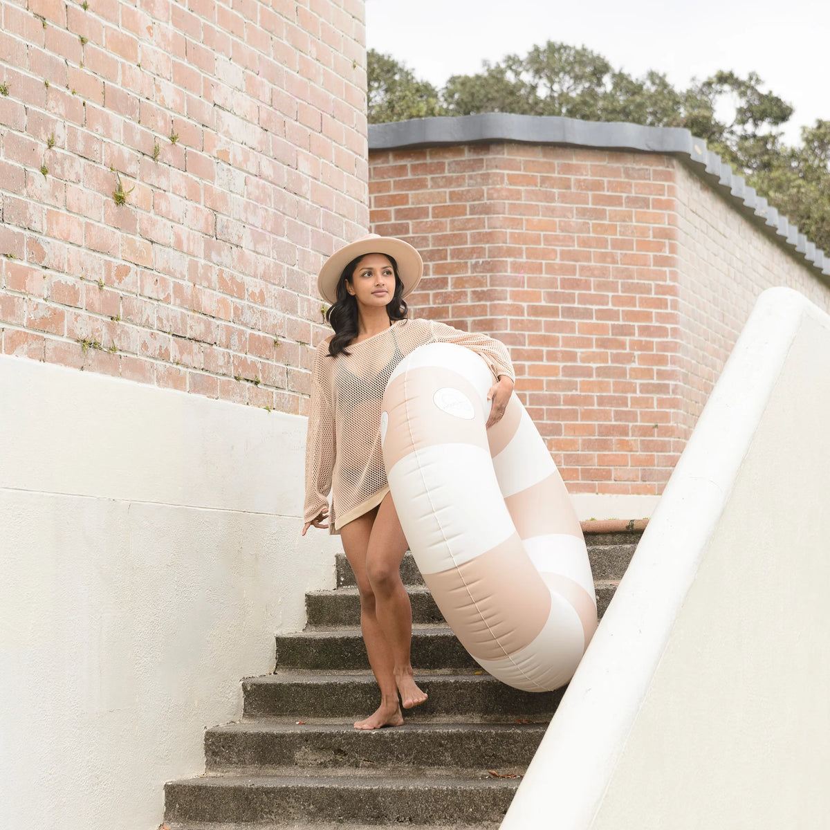 Nostalgia Oversized Pool Tube - Earth | Paddington Store