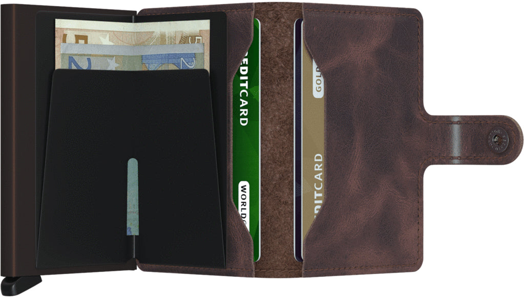 Miniwallet - Vintage Chocolate | Paddington Store