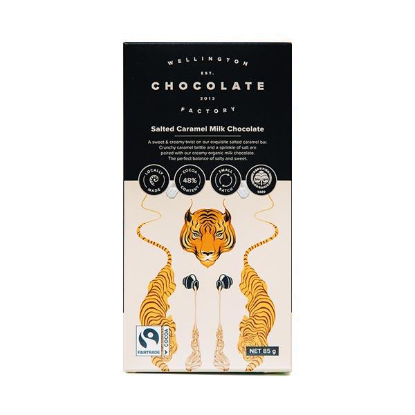 Milk Salted Caramel Chocolate Bar | Paddington Store