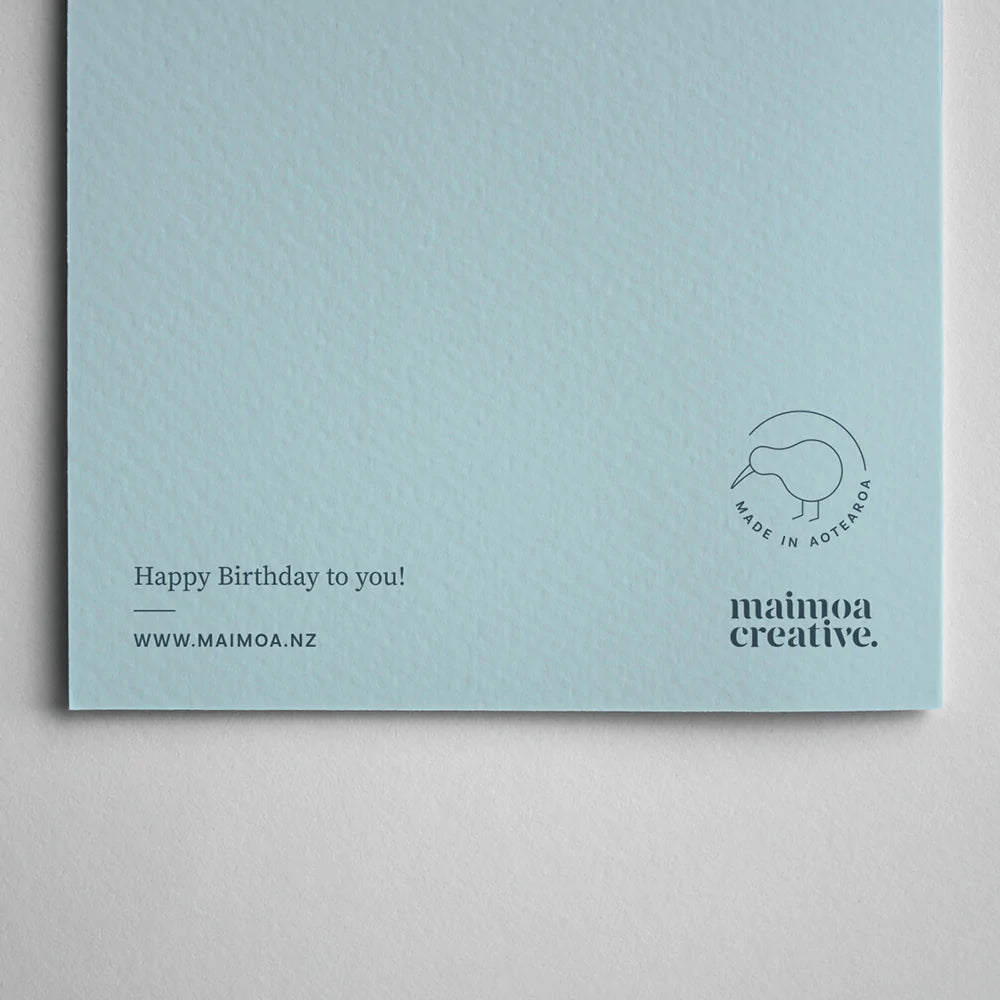 Card - 'Rā whānau ki a koe!' (Happy Birthday to you!) | Paddington Store